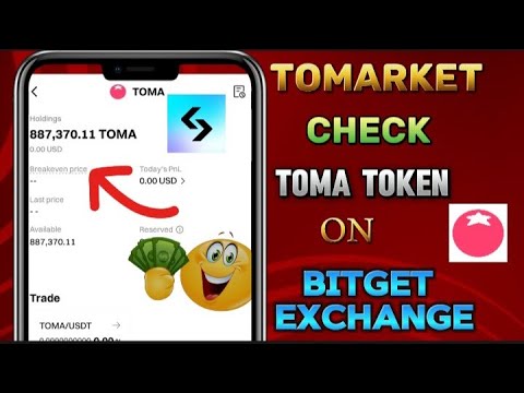 How To Check TOMA TOKEN ON BITGET EXCHANGE Account:Tomarket Toma Token ...