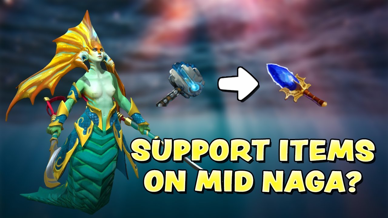 SUPPORT ITEMS ON MID NAGA? (solo ranked) - YouTube