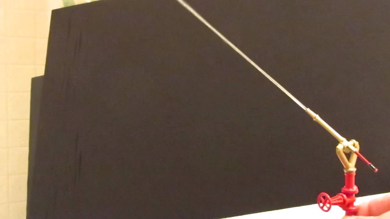 Miniature Fire Monitor pump test - YouTube