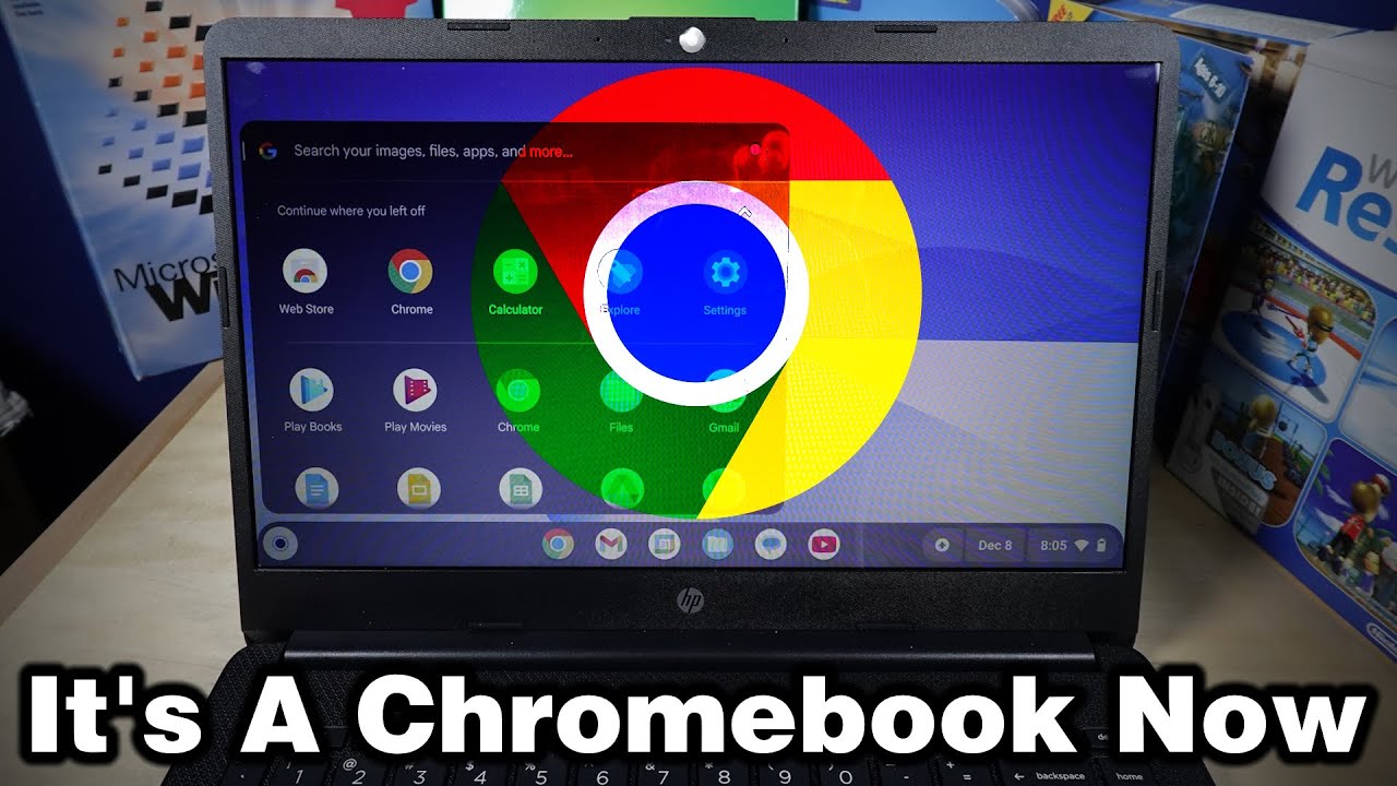I Turned The Worst Laptop I Own Into a Chromebook... - YouTube