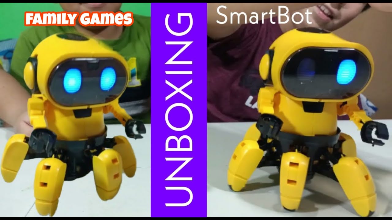 UNBOXING SmartBot FAMILY GAMES - YouTube