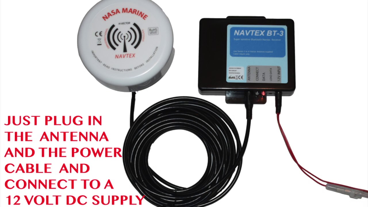 NASAMARINE BLUETOOTH NAVTEX RECEIVER - YouTube