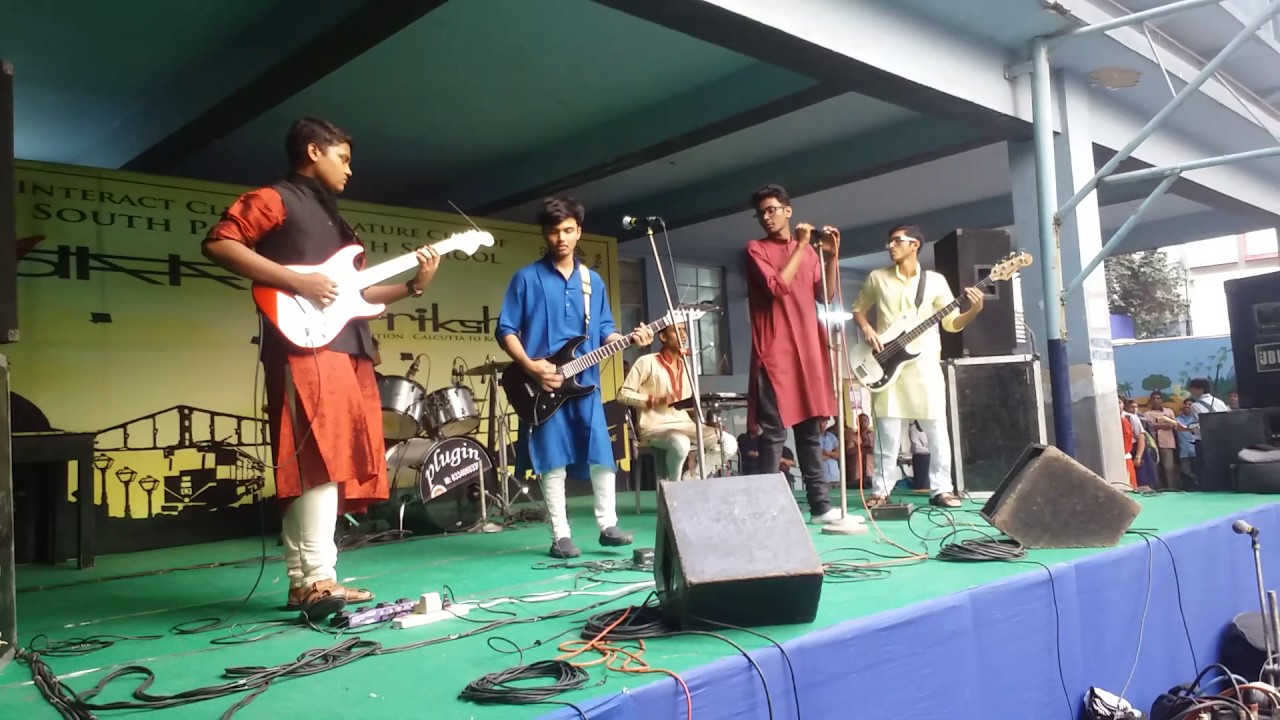 Patha Bhavan School Band performing live at Udaan '16 - YouTube