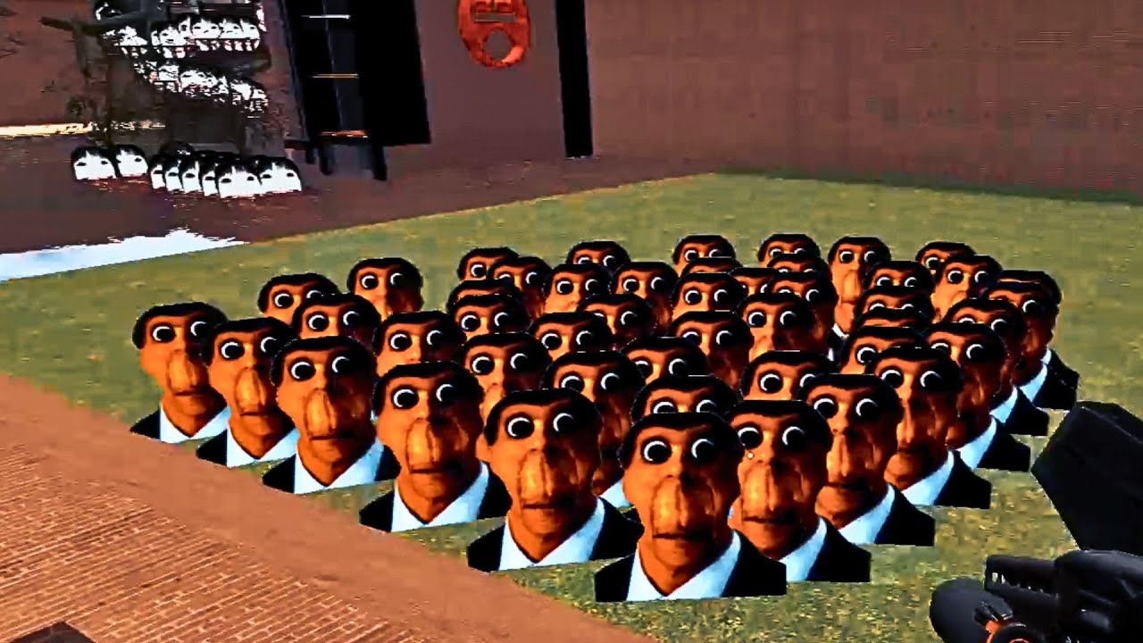 YELLOW OBUNGAS And They All Came For Me 😈💀 NEXTBOTS - YouTube