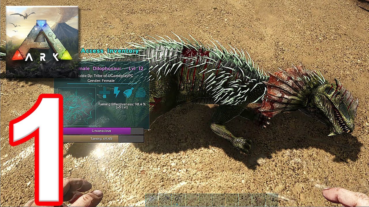 ARK Survival Evolved - Gameplay Walkthrough Episode 1 (PC) - YouTube