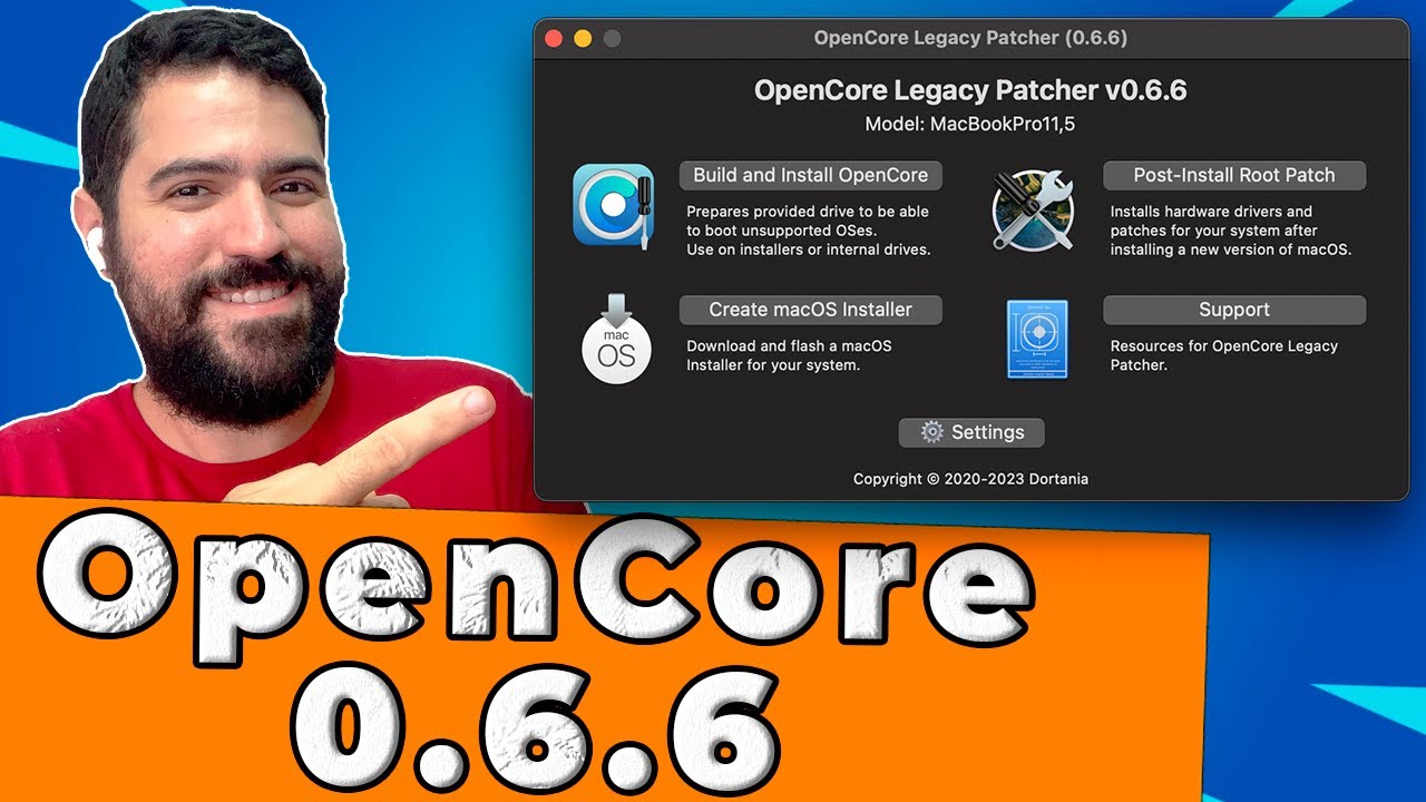 Novo OpenCore 0.6.6 - COM GRANDE NOVIDADE! - YouTube