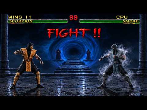 Mortal Kombat 2 Mugen Plus - SCORPION Gameplay Playthrough