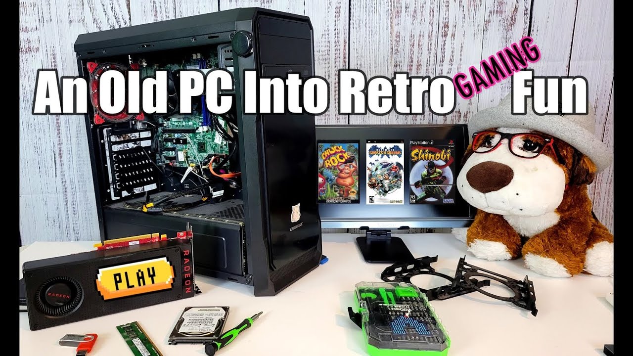 Turn any Old PC or Laptop into a Retro Game Colsole - YouTube