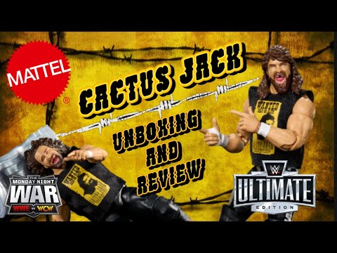 EXCLUSIVE WWE Ultimate Edition Cactus Jack Unboxing and Review! 