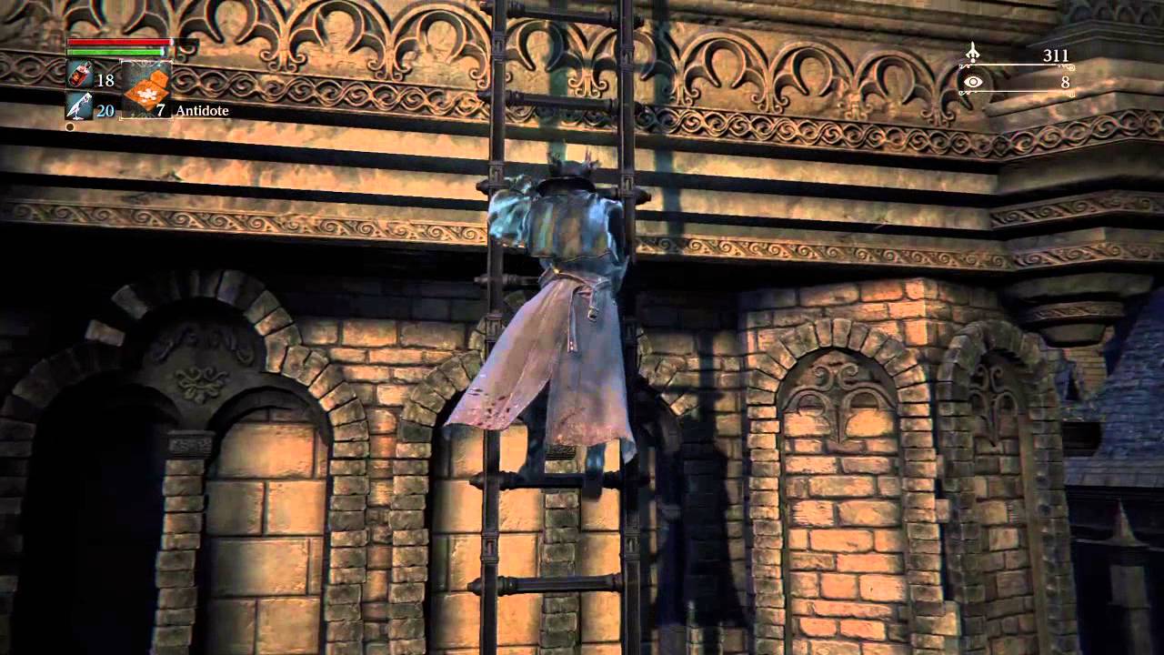 Bloodborne Glitch (Patched): How to kill Clock Tower Hunter in Old ...