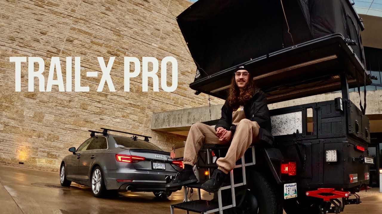 Trail-X Pro | CUSTOM Tiny Camper (Walkthrough Tour) - YouTube