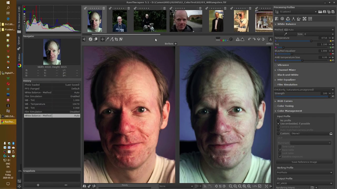 DEMO of LUT to help get pleasing skin-tones and portrait-exposure ...