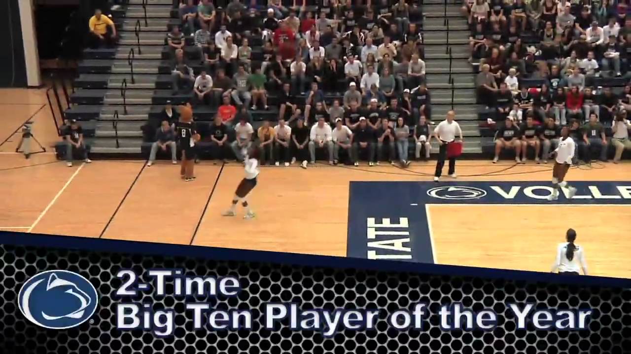 Megan Hodge - Penn State Female Student-Athlete of the Year - YouTube