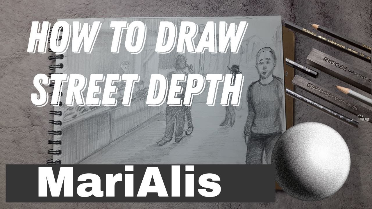 Lesson 1. How to draw street depth - YouTube