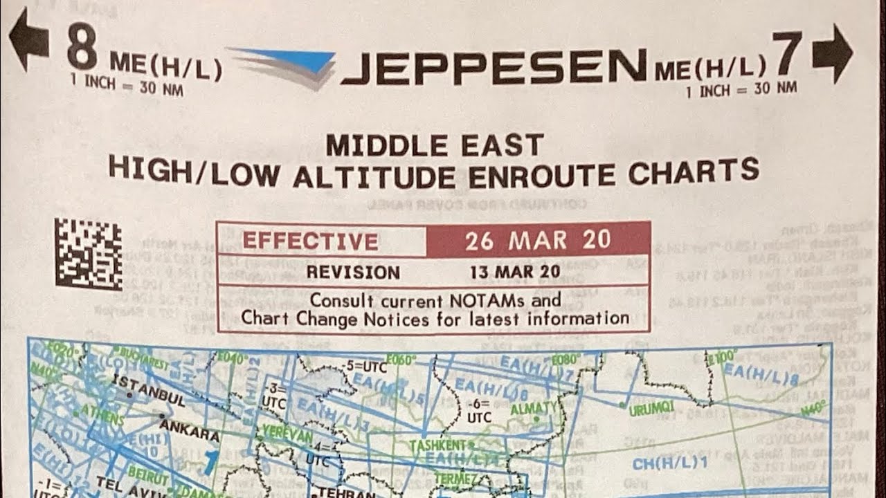 How to unfold jeppesen enroute charts |ATPL interview | Jeppesen unfold ...