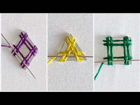 mirror work || diffrent 3 types mirror work || square,triangle mirror ...