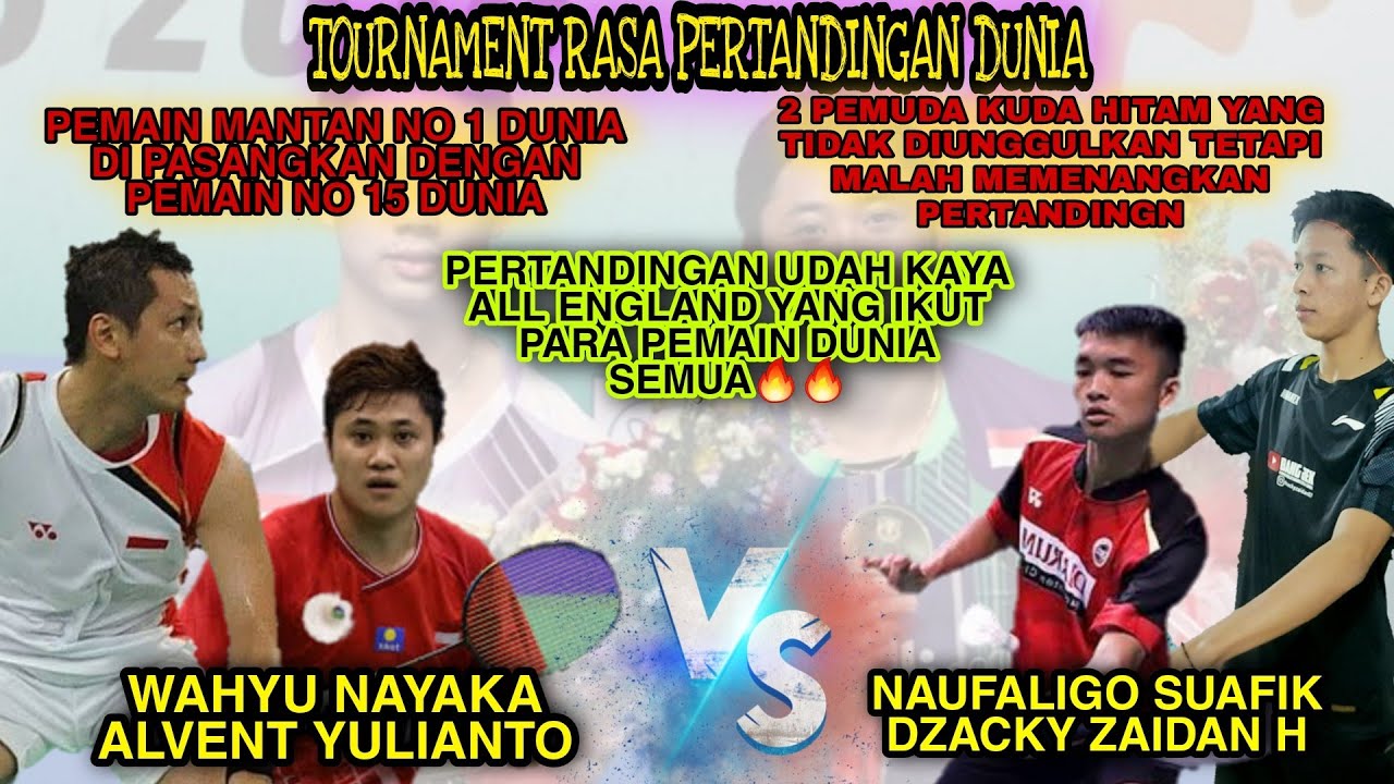 WAHYU NAYAKA/ALVEN DITANTANG PENDATANG BARU DUNIA TARKAM - YouTube