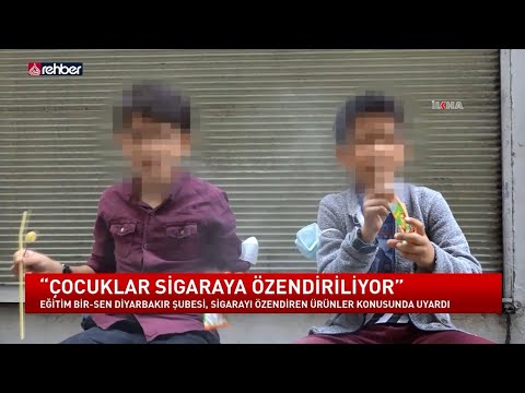 “ÇOCUKLAR SİGARAYA ÖZENDİRİLİYOR”
