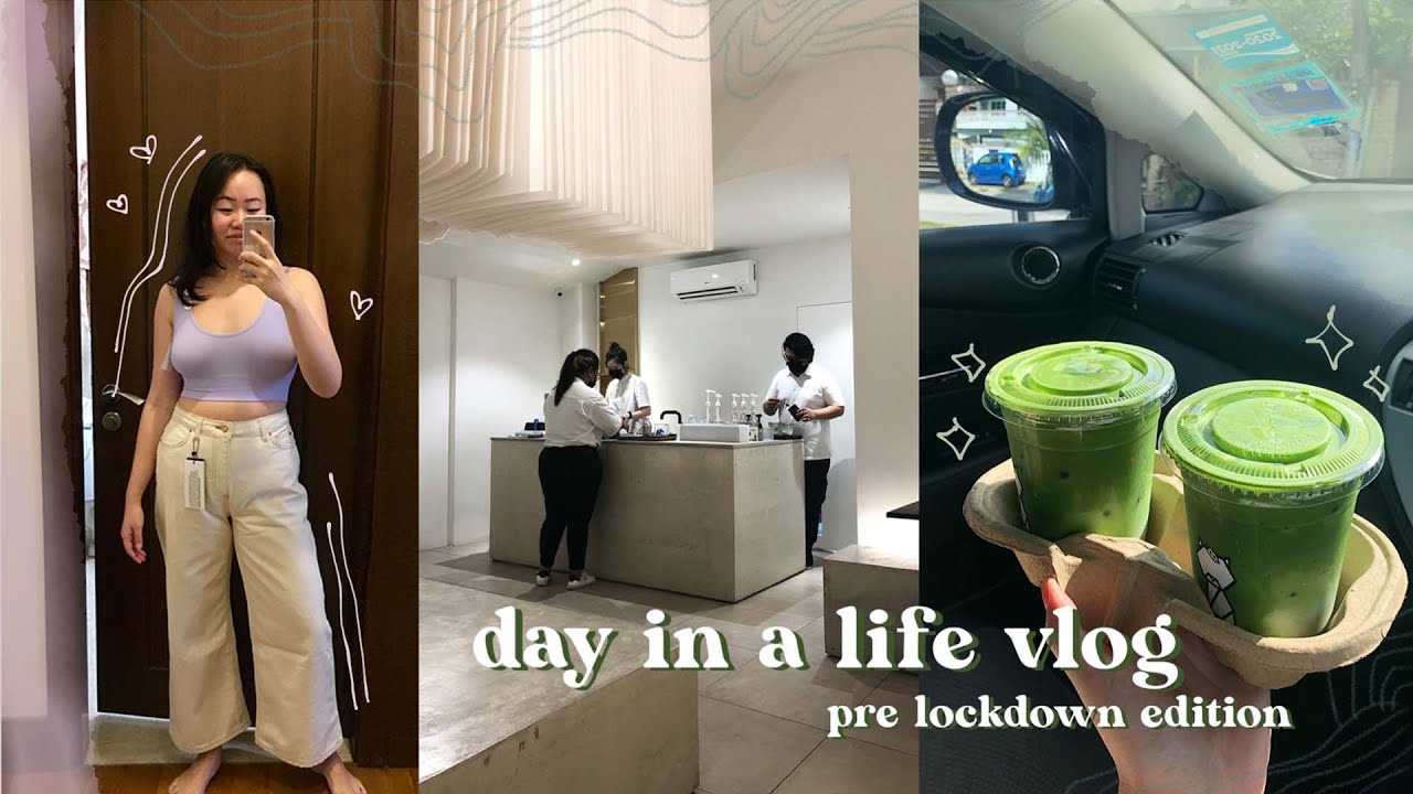DAY IN A LIFE VLOG 💫 getting matcha, car ramblings and sheet masks ...