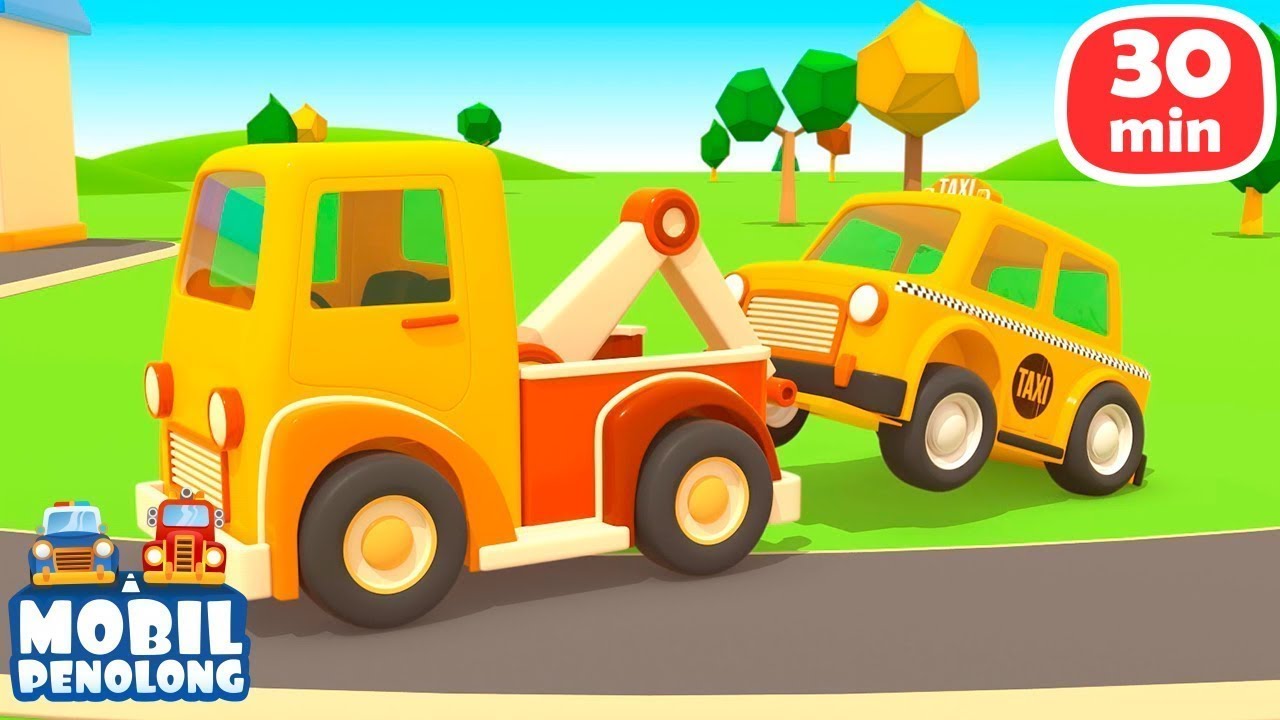 Kartun edukasi | Belajar bahasa Indonesia bersama Mobil Penolong ...