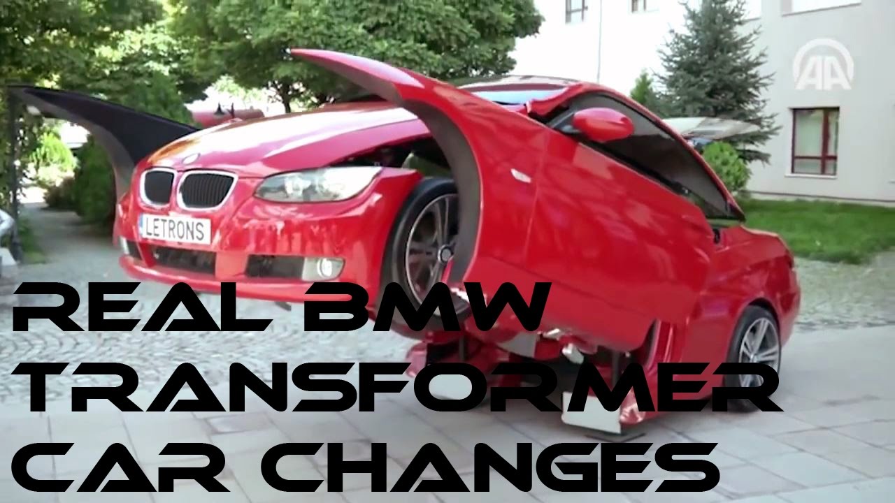 Real BMW Transformers Car Changes - YouTube