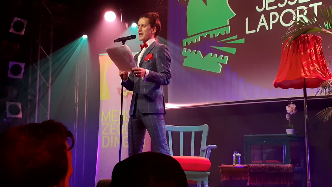 Jesse Laport LIVE OP LOWLANDS (legendarisch) - 'Een brief' | Spoken ...