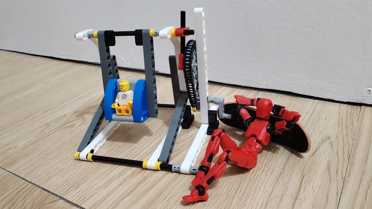 LEGO Technic Swing Mechanism Build | Creative Gear Design - YouTube