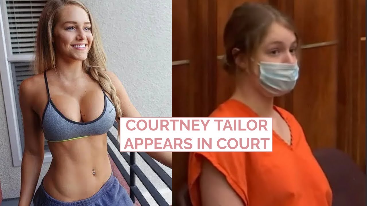 Model Courtney Tailor appears in court - ( Courtney Tailor / Clenney Then & Now 2022 News Update ...