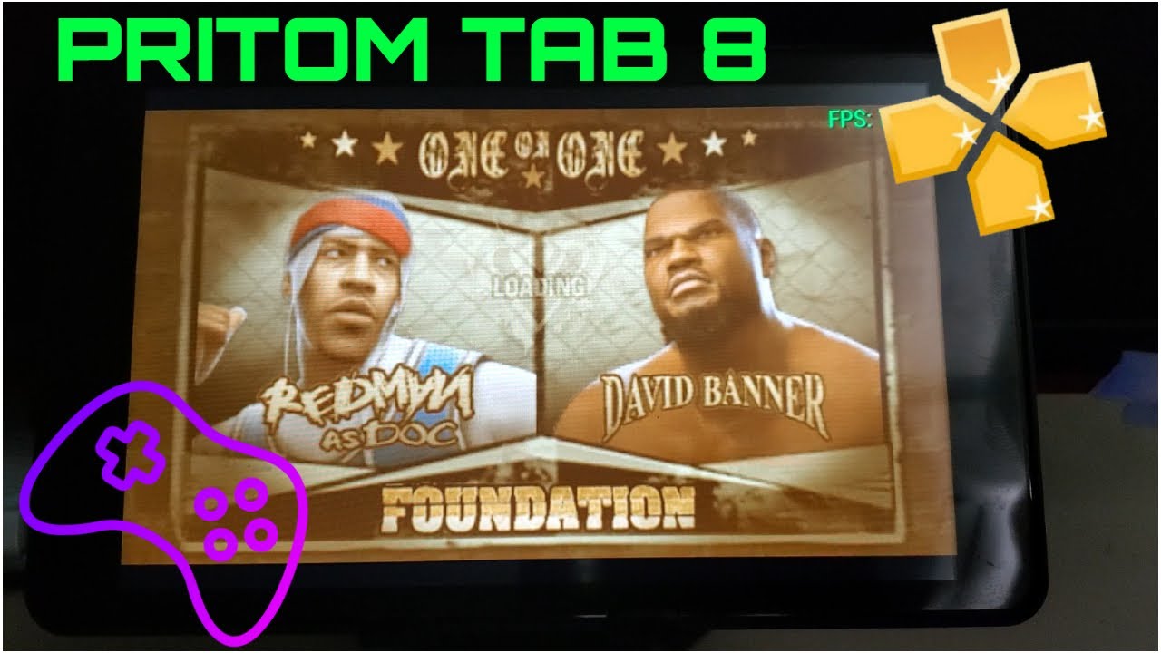 TABLET PRITOM TAB 8 TESTE EM JOGOS EMULADORES : DEF JAM PSP - YouTube