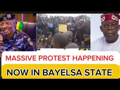 ANOTHER PROTEST ONGOING IN BAYELSA - YouTube