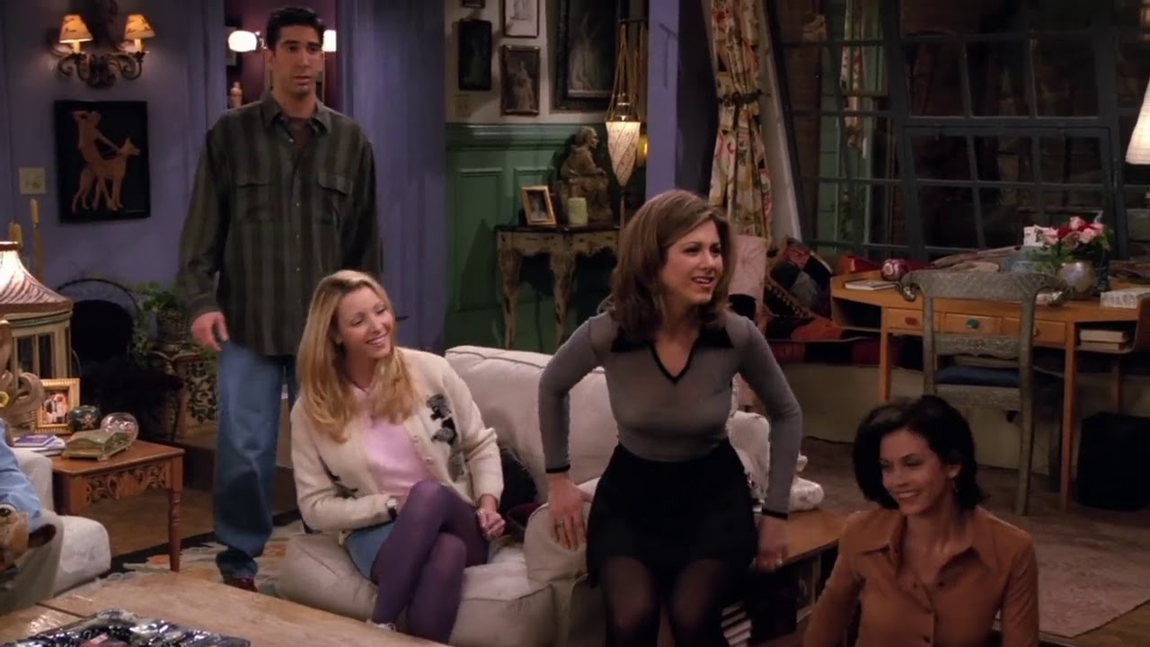 Ross and Rachel kiss. Prom video. - YouTube