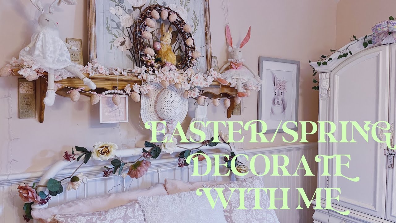 2023 EASTER/SPRING // KID’S BEDROOM // DECORATE WITH ME 🌷 - YouTube