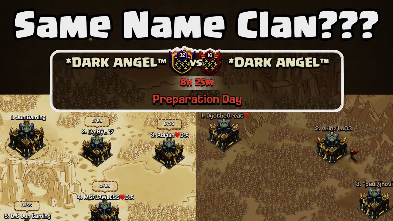 Nakalaban namin ang clan na gumaya sa pangalan ng clan namin😱 - YouTube