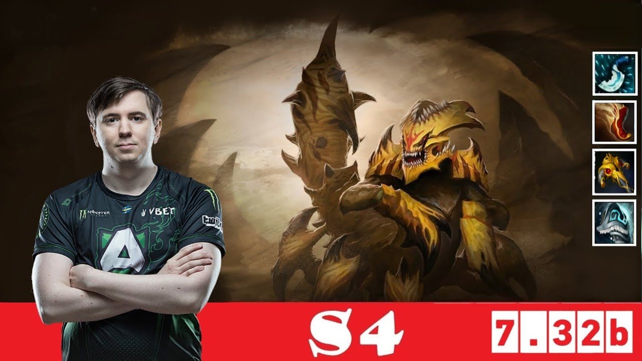 [DOTA 2] s4 the SAND KING [OFFLANE] [7.32b] - YouTube