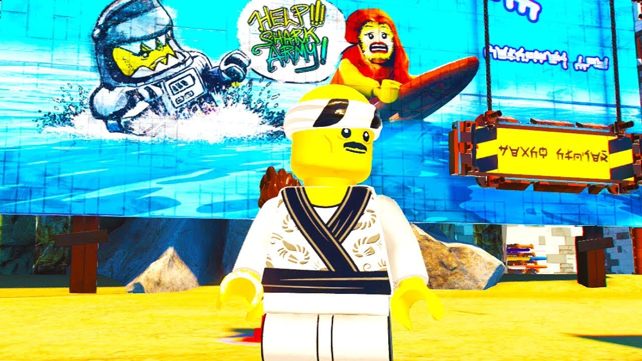 The LEGO Ninjago Movie Video Game Sushi Chef Unlock Location and Free ...