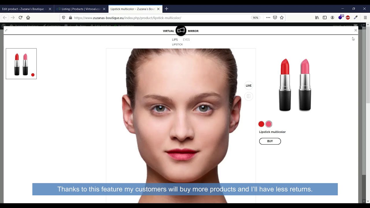 How to launch your own AR try-on just in 5 minutes on WooCommerce - YouTube