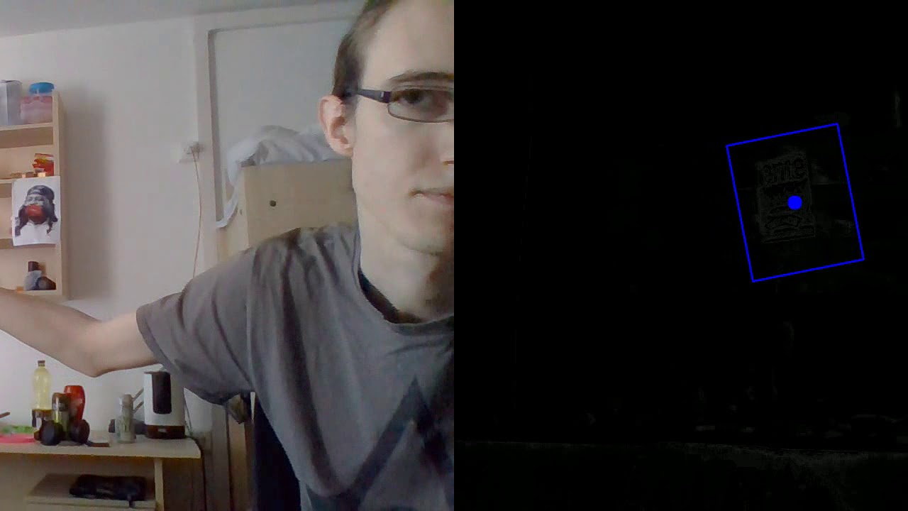 Object tracking (Python, OpenCV) - book - YouTube