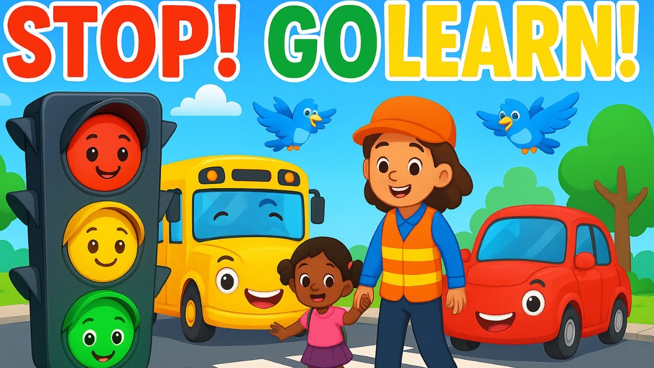 Twinkle Twinkle Traffic Light 🚦 | Safety Rules Song for Kids - YouTube