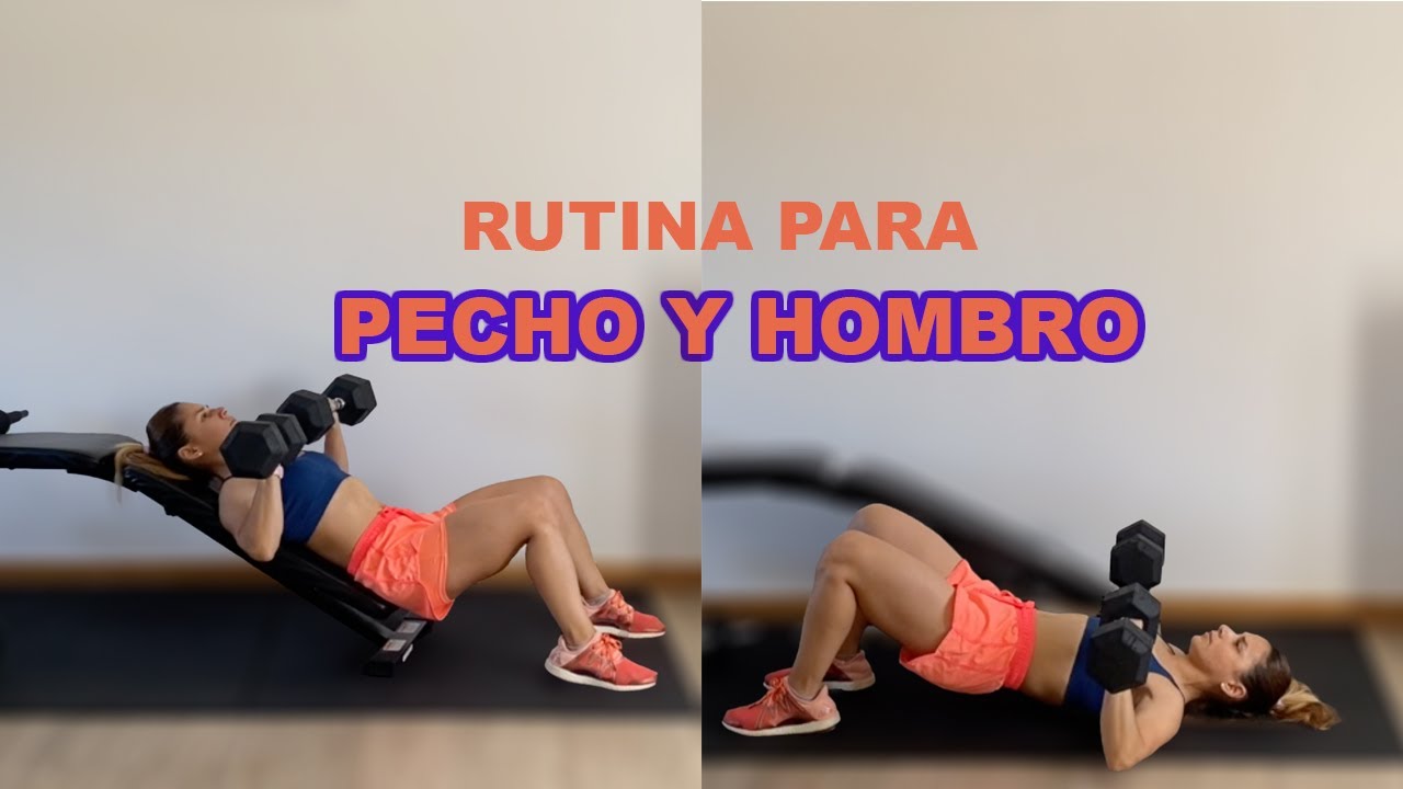 Rutina Para Pecho Y Hombros / Chest And Shoulders Workout - YouTube