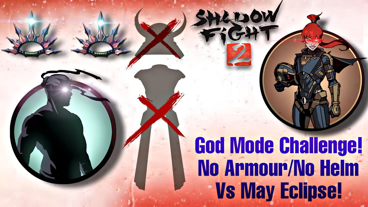 #shadowfight || Deadly Challenge 🥶 No Armour/No Helm Vs May Eclipse ...