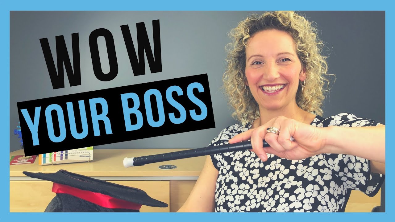 How to Impress Your Boss (TIPS TO BE A STAR AT WORK) - YouTube