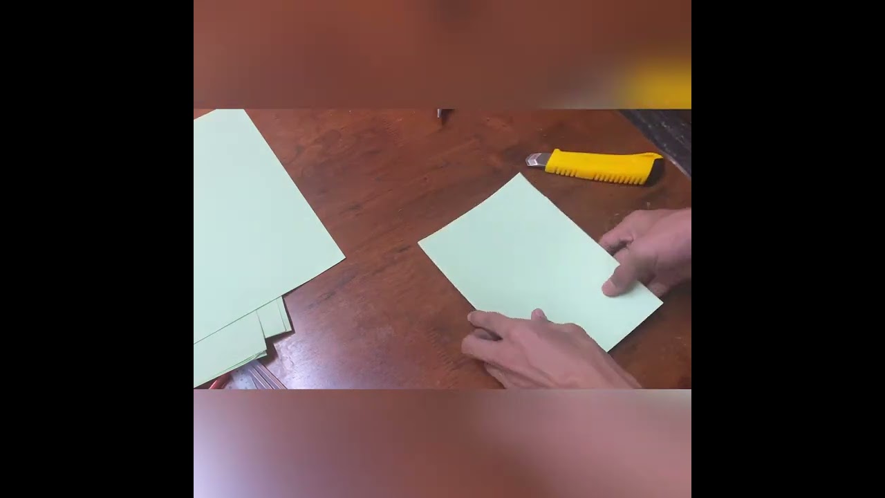 PAPER BRIDGE WARREN TRUSS - YouTube