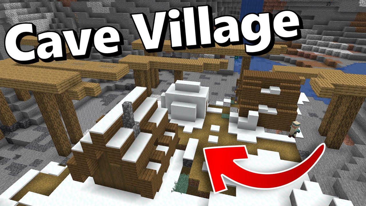 Insane Double CAVE VILLAGE Seed for Minecraft 1.18! - Java Edition ...