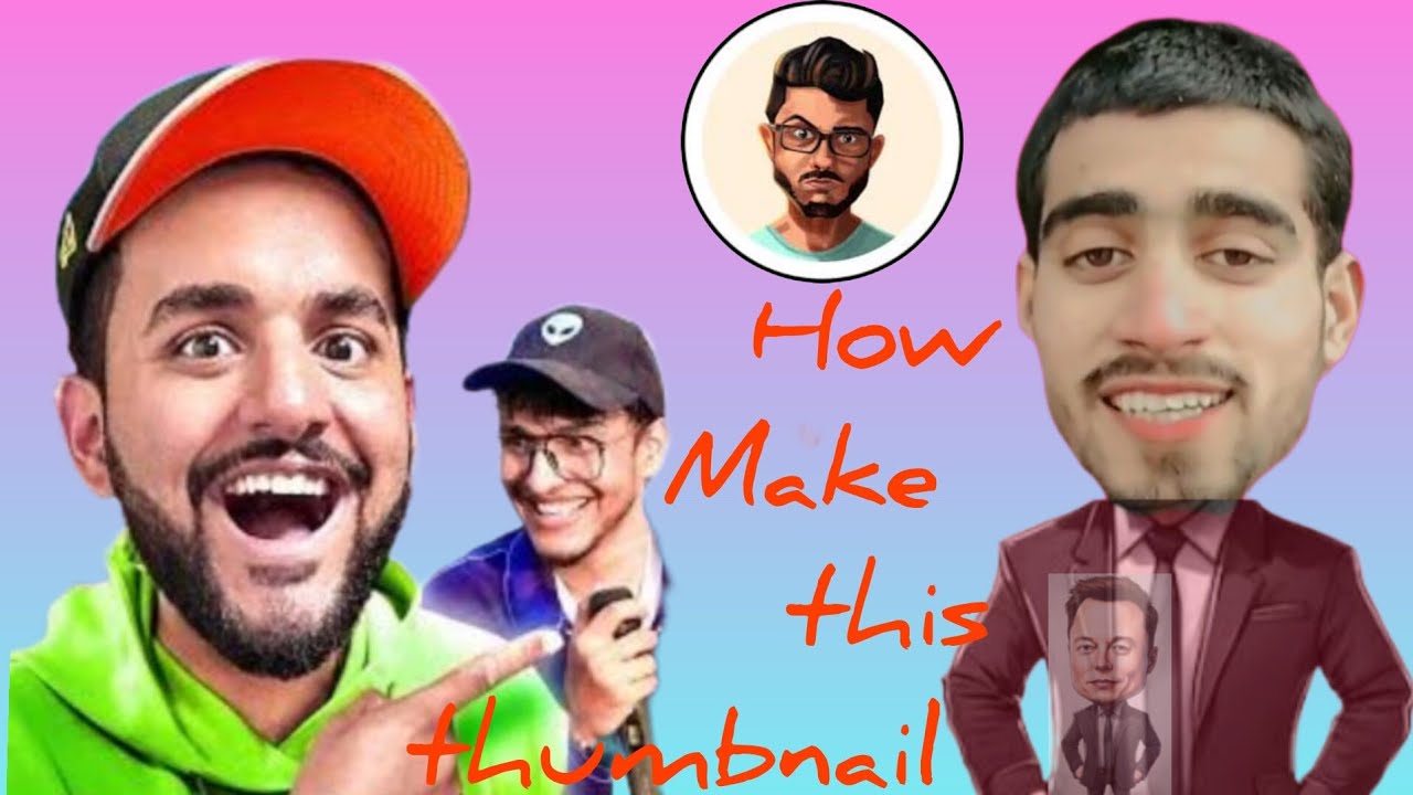 How to create like this thumbnail #fukrainsaan - YouTube