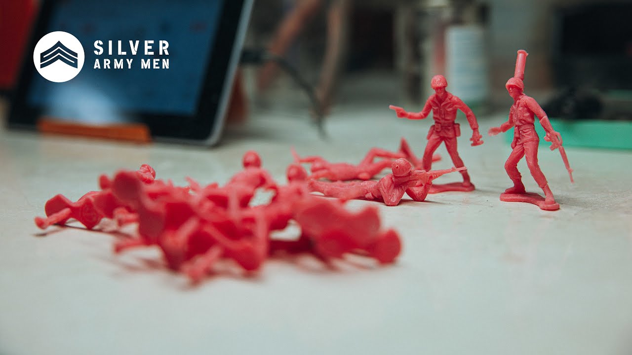 How We Cast Silver Army Men by Good Art HLYWD - YouTube