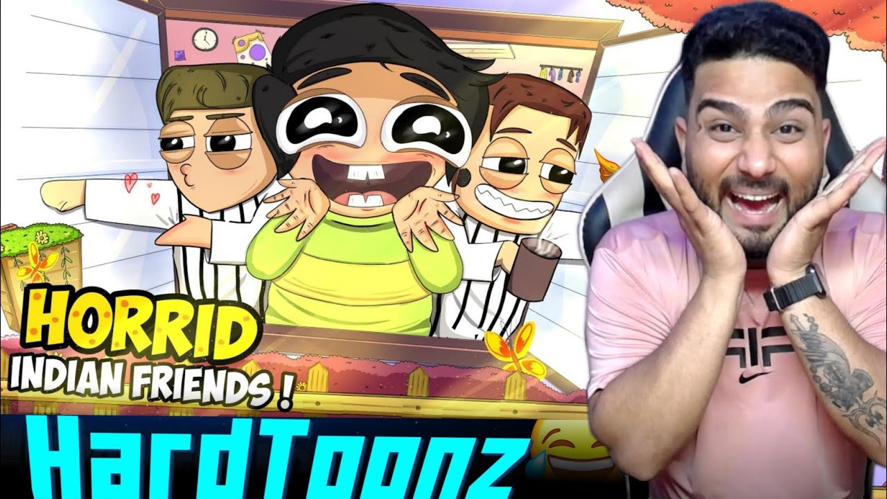 HardToonz | Horrid Indian Friends | EP - 01 Reaction - YouTube