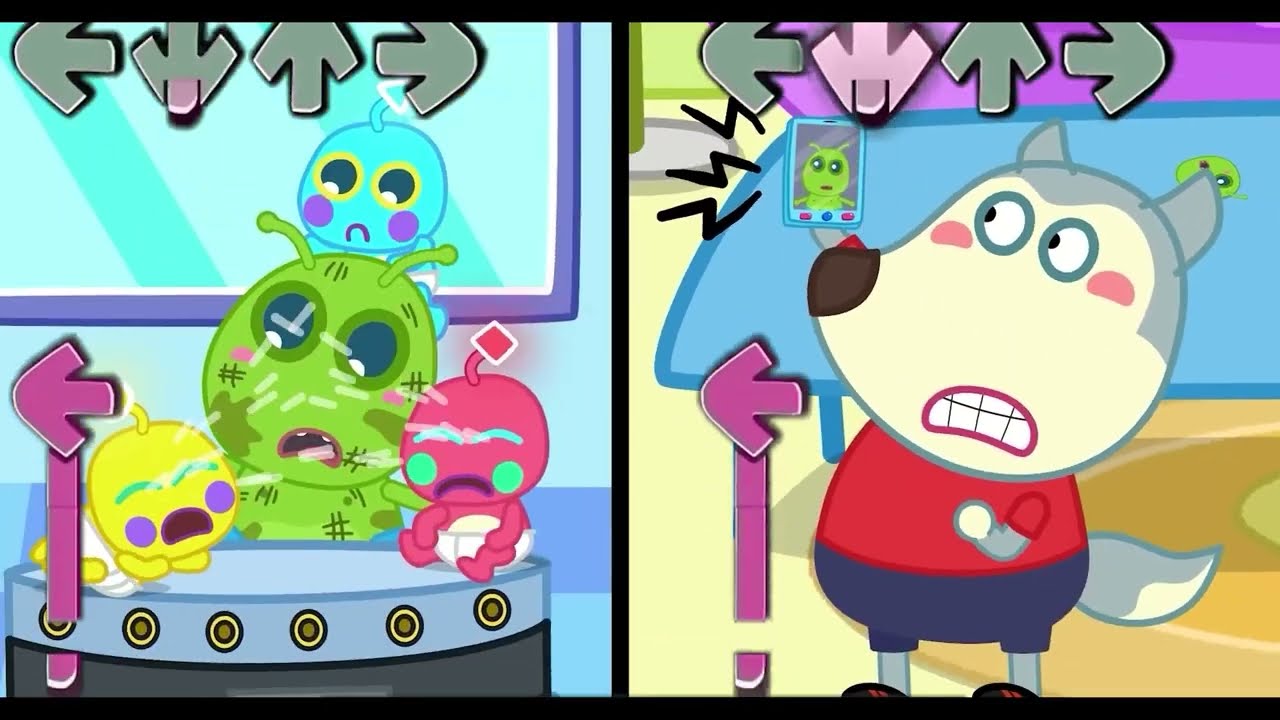 Wolfoo Doing Shopping in Potty Store for Baby Kids Stories About Baby ...