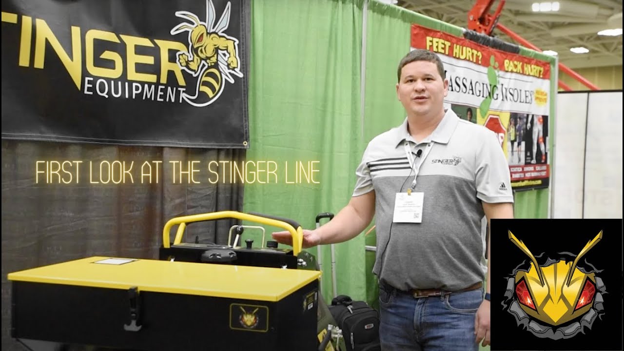 Stinger Equipment Quad-Aer 3000 and Gateway Applicator - YouTube