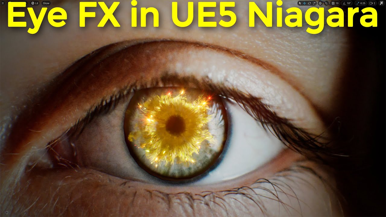 Eye FX in UE5 Niagara | Download Project Files - YouTube