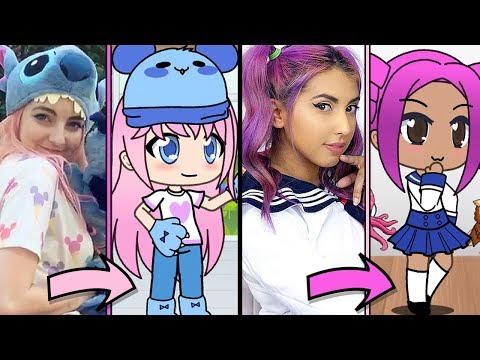 Recreating My Friends Selfies ...in Gacha Life